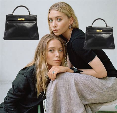 Потертий люкс: вінтажні моделі Hermès в образах сестер Олсен - JetSetter