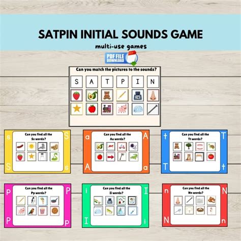 Satpin Phonics Activity Pack Initial Sounds Cvc Words Letter Tracing