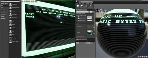 how to create a terminal system in ue4 system in this moment unreal