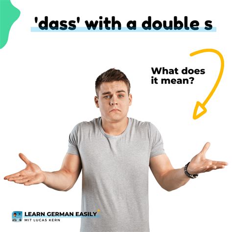 Das Vs Dass Rule Explanation Exercises Learn German Easily