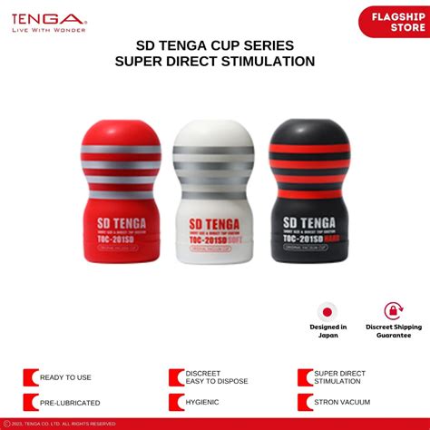 Tenga Sd Original Vacuum Cup Bundle Edition Intimate Toy For Men Adult