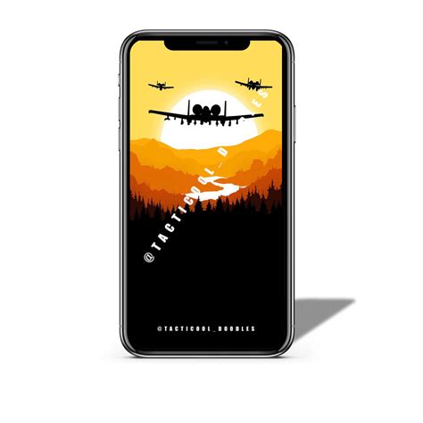 A10 Sunset Phone Wallpaper Tacticooldoodles