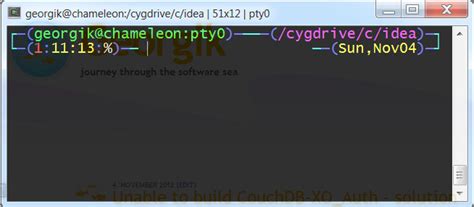 Cygwin Transparent Terminal Georgik Rocks