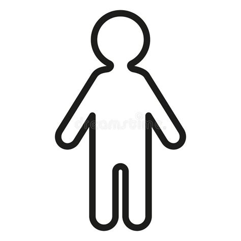 Person Outline Stock Illustrations 427334 Person Outline Stock