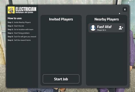 Release ESX QB Multiplayer Electrician Job Script For FiveM Advanced Features Easy