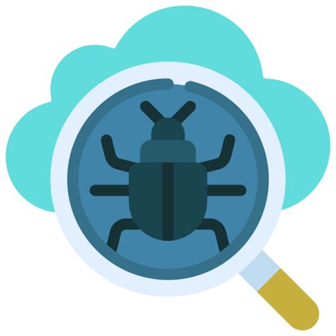 Bug Detector Juicy Fish Flat Icon