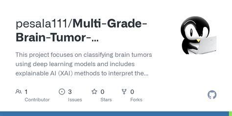 Github Pesala111multi Grade Brain Tumor Classification With