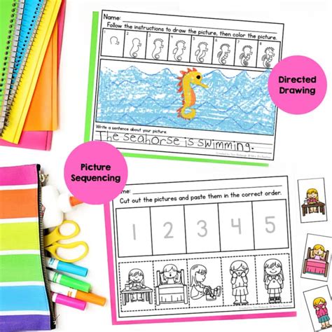 Executive Functioning Activities Kindergarten Focus Planning Memory