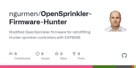 github ngurmen opensprinkler firmware hunter modified opensprinkler