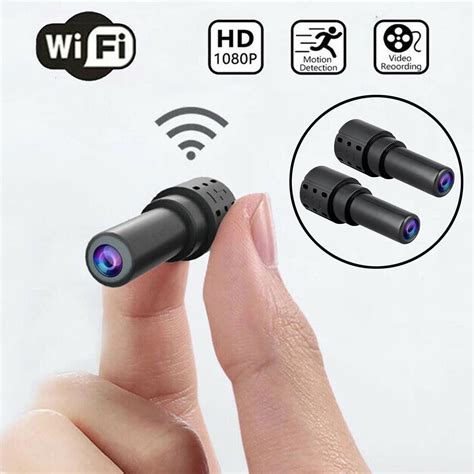 2pack Mini Spy Camera Wifi Hd 1080p Hidden Ip Night Vision Camcorder