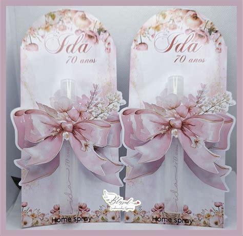 Lembrancinha Casamento 50 Anos Home Sprayperfume De Bolsa Elo7
