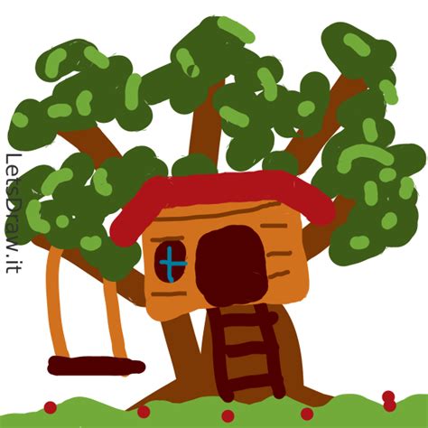 How To Draw Treehouse T Ptrpia Png LetsDrawIt