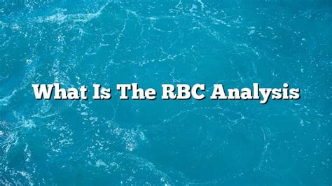 What Is The Rbc Analysis On The Web Today