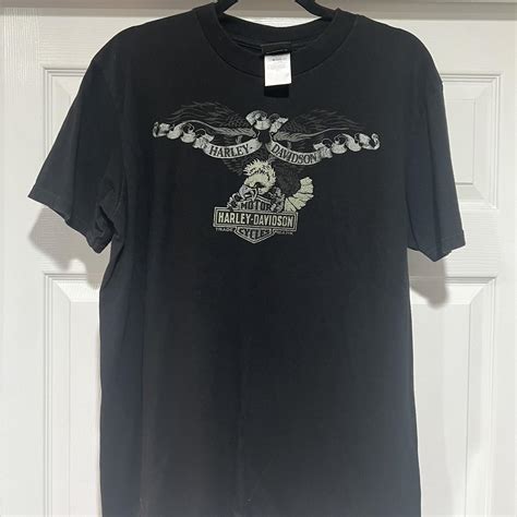 Early 2000s Baltimore Md Harley Davidson Tee Perfect Depop