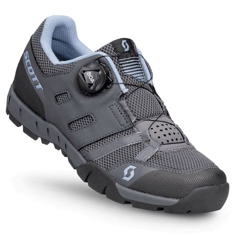 Scott Sport Crus R Boa Mtb Cycling Shoes For Women Dark Greylight Blue