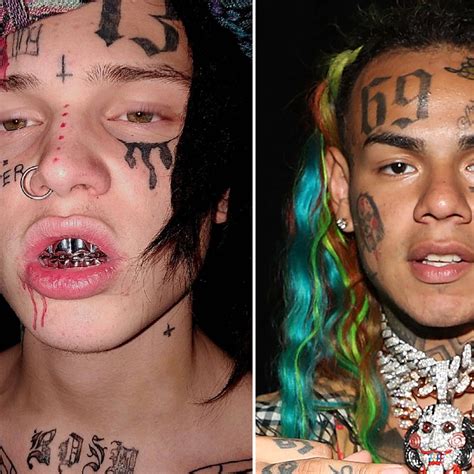 Rap Face Tattoos