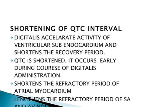 Ecg Digitalis Effect Ppt Heart And Cardiovascular Diseases