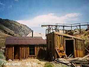 Cerro Gordo California Ghost Town