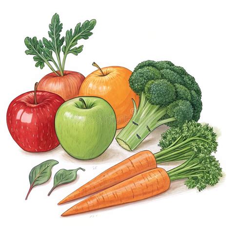 Healthy Food Drawing Mind Diet Healthy Nutrition Brain Food Organic