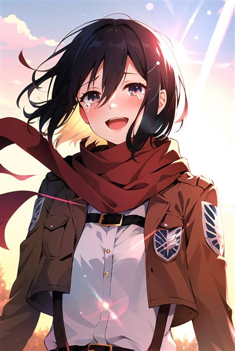 Mikasa Ackerman Lora Seaart Modelo Ai