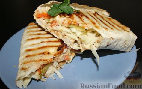 Лаваш с курицей Шаурма рецепты на 28 рецептов