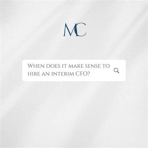 Marren Consulting Llc On Linkedin Cfo Interimcfo