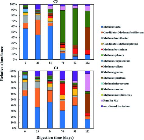 Relative Abundance Of Methanogenic Archaea Genus Level During Download Scientific Diagram