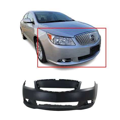 Dcp Front Bumper Cover For 2010 2013 Buick Lacrosse Primed Gm1000911