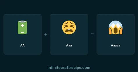 How To Make 😱 Aaaaa In Infinite Craft Aaaaa Recipe