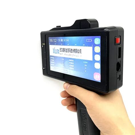 Handheld Screen Bar Date Stamp Coding Machine Batch Coders Portable