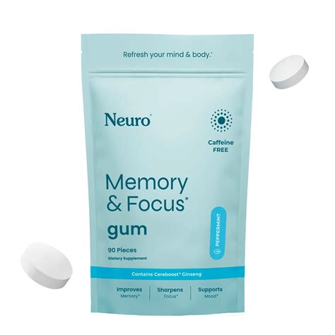Memory And Focus Gum Neuro Europe