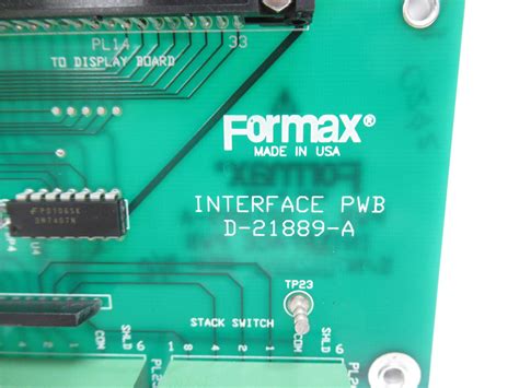 Formax D 21889 A Pcb Interface Board Austin Surplus Industrial Inc