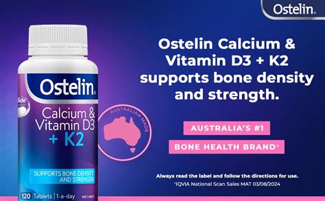 Buy Ostelin Calcium And D3 K2 120 Tablets Exclusive Size Online At