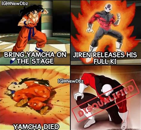 Yamcha Death Pose Meme And Dragon Ball Z