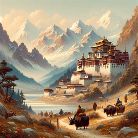 Mystical Repose The Tibetan Monastery By Quantumreel On Deviantart