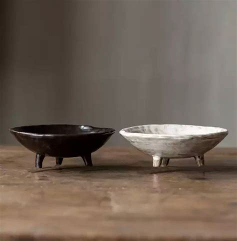 Mio Ivory Footed Ceramic Bowl With Legs Ceramic Bowl With Feet
