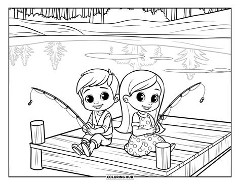 90 Disegni Di Pesca Da Colorare Per Bambini E Adulti Pdf Gratuiti Da