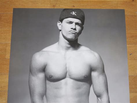 Marky Mark Wahlberg Calvin Klein Promo Poster Gay Dirty Vintage
