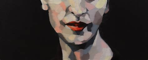 Portraitabstraktionen Sieben Neue Werke Von Agnete Brinch Galerie Rieck