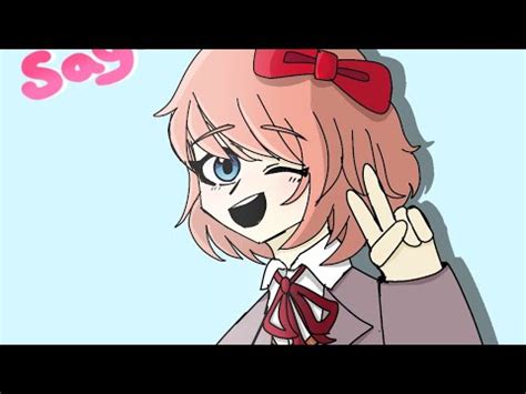 Ddlc Speedpaint Sayori Youtube