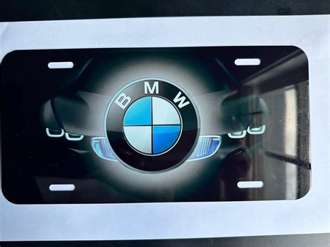 Aluminum Bmw License Plate New Mercari