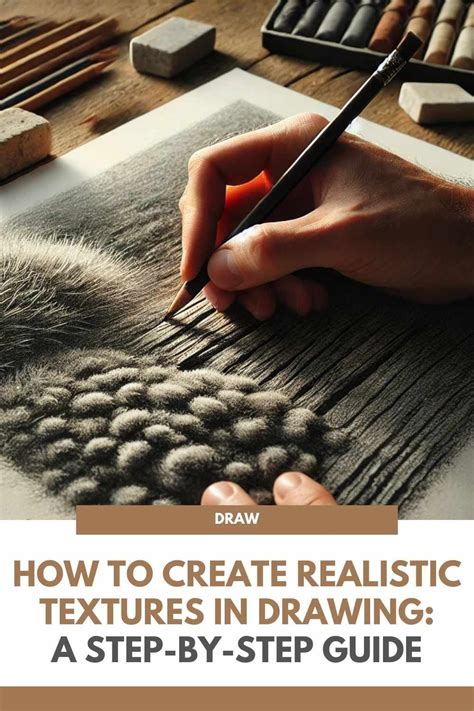 how to create realistic textures in drawing a step by step guide