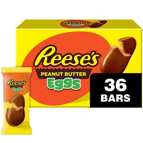 Reeses Milk Chocolate Peanut Jd28 Butter Eggs Easter Basket Easter Candy Packs 1 2 Oz 36