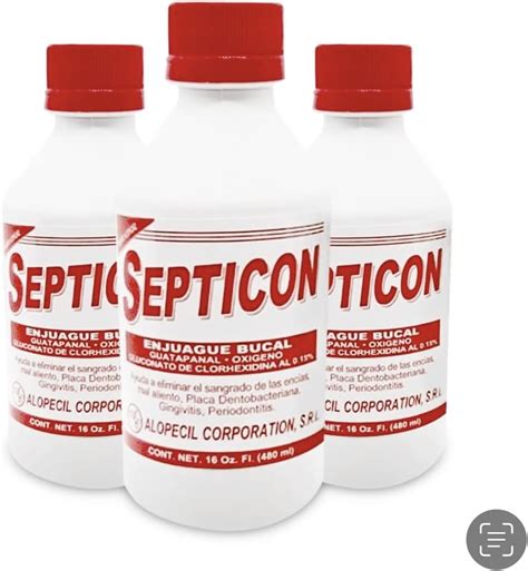 Septicon Mouthwash 16oz Dominican Republic Version