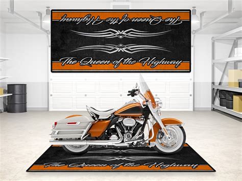 Mpm Motorcycle Mat For Touring Motorcycle The Queen Of The Highway