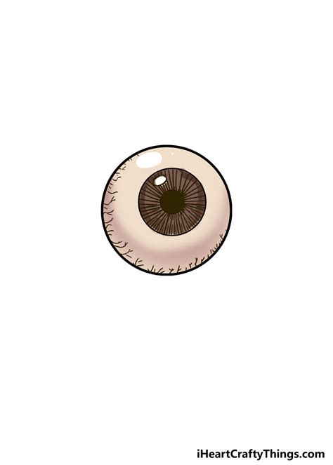 Eyeball Drawing How To Draw An Eyeball Really Easy Drawing Tutorial