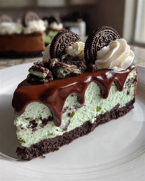 No Bake Mint Cheesecake Pure Bliss Cooking Leader
