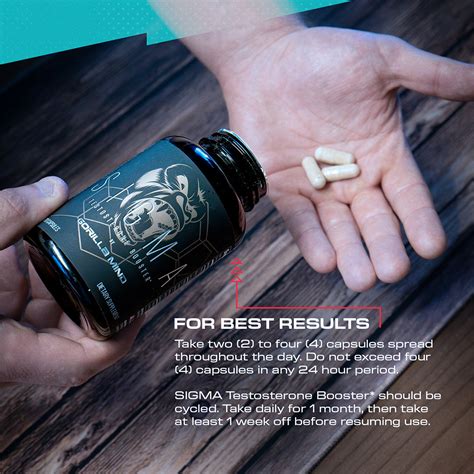Sigma Testosterone Booster Gorilla Mind