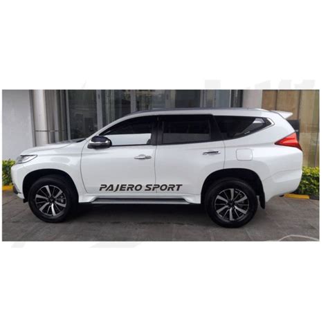 Stiker Mobil Mitsubishi Pajero Sport Cutting Stiker Mobil Pajero Sport