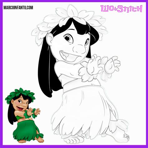 Lilo Y Stitch Dibujos Para Colorear